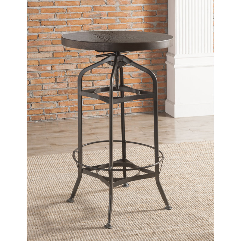 Williston Forge Gines Adjustable Pub Table & Reviews | Wayfair