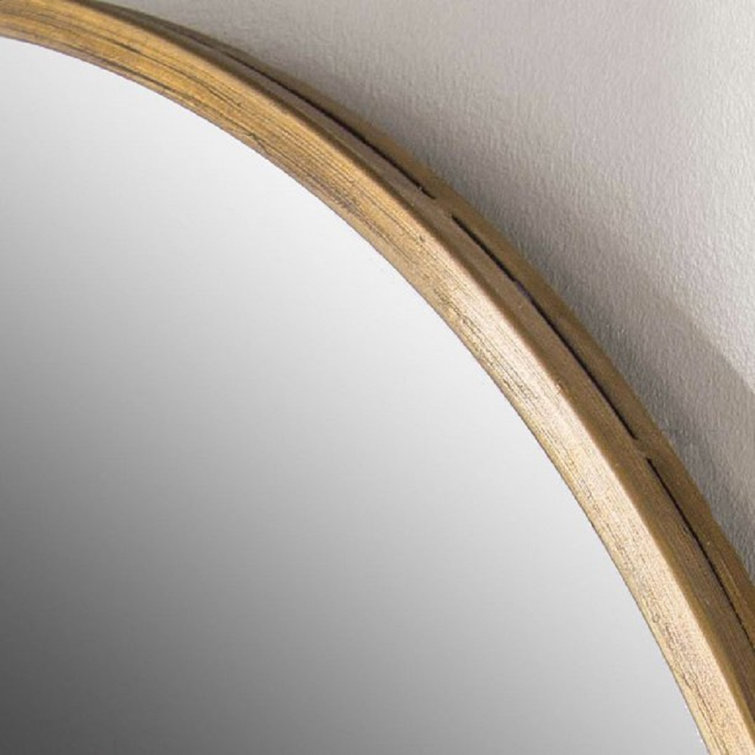Mercer41 Hascal Oval Metal Wall Mirror | Wayfair