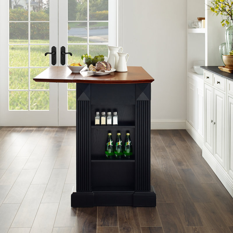 Three Posts™ Diamondback Kitchen Island & Reviews | Wayfair