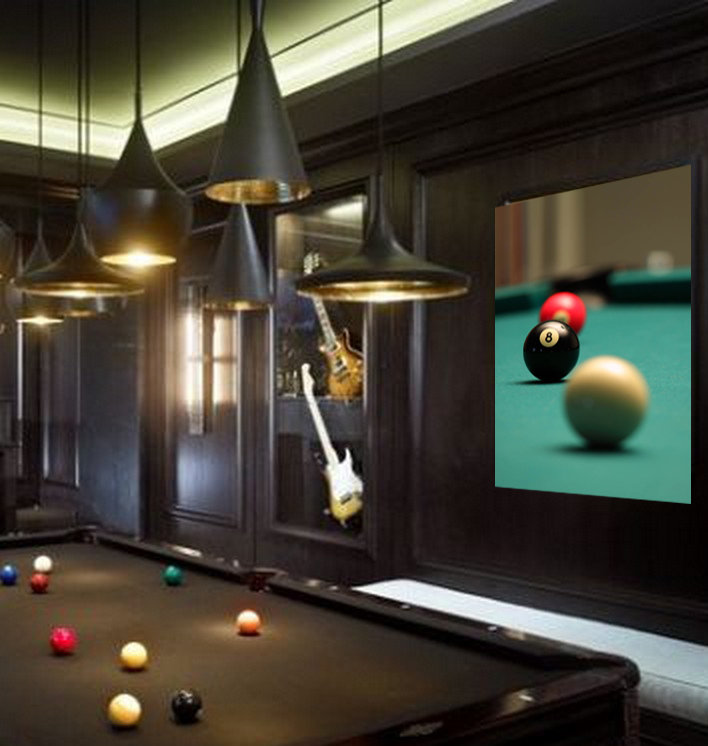 Ebern Designs Behind the 8 Ball Wall Decal | Wayfair