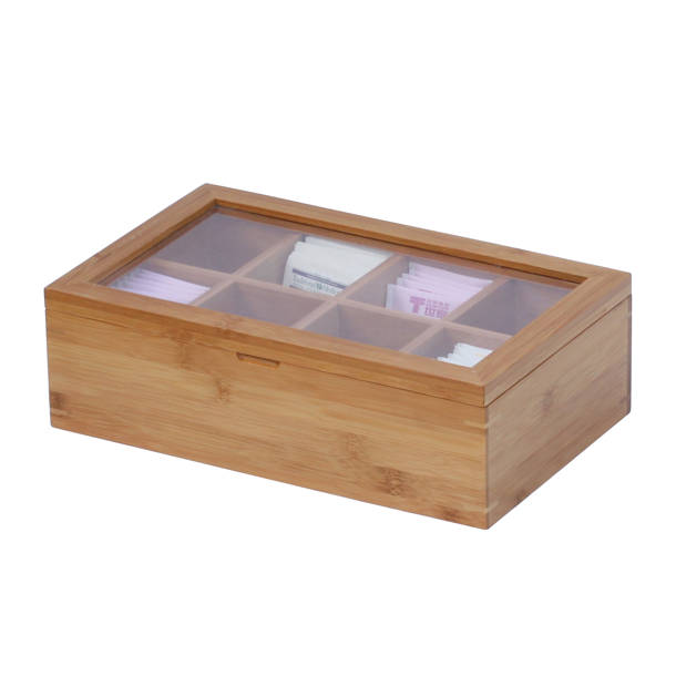 Oceanstar Design Bamboo Tea Box & Reviews | Wayfair