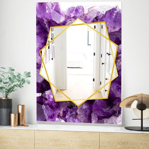 Purple-mirror | Wayfair