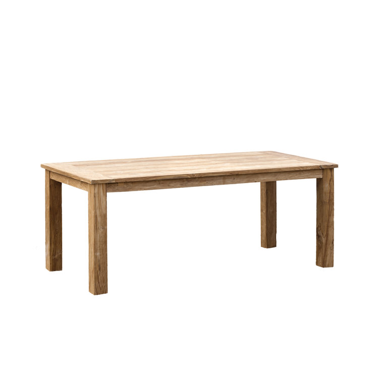 Union Rustic Angleton Rectangular 8 - Person 200Cm L Outdoor Dining ...