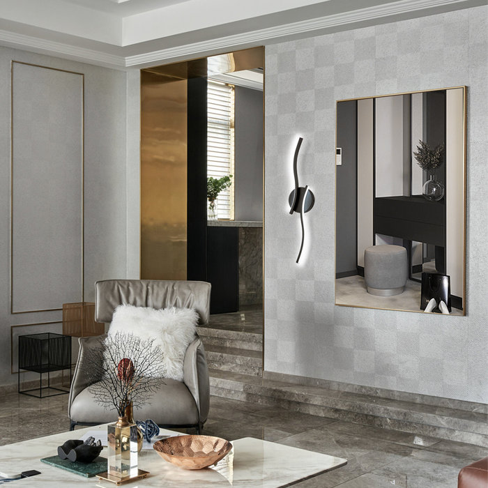 Orren Ellis Philpott 2-Light Dimmable LED Vanity Light & Reviews | Wayfair