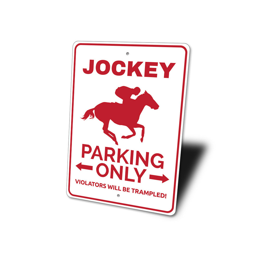 Lizton Sign Shop, Inc Jockey Parking Aluminum Sign | Wayfair