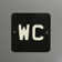 Maturi Enamel WC Sign | Wayfair.co.uk