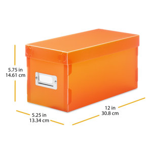 Rebrilliant Plastic Storage Box & Reviews | Wayfair