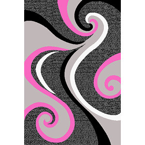 Ivy Bronx Mccampbell 3D Modern Contemporary Abstract Pink / Gray Area ...