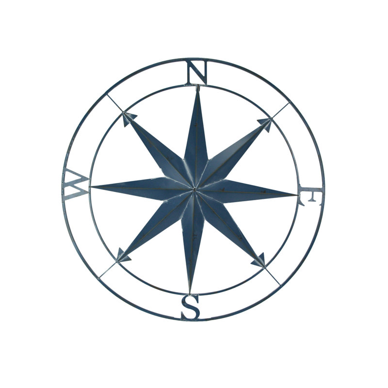 Breakwater Bay Compass Rose Wall Décor | Wayfair