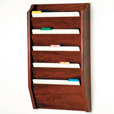 Wooden Mallet Wood Flat File Wall Mount File Holder & Reviews | Wayfair