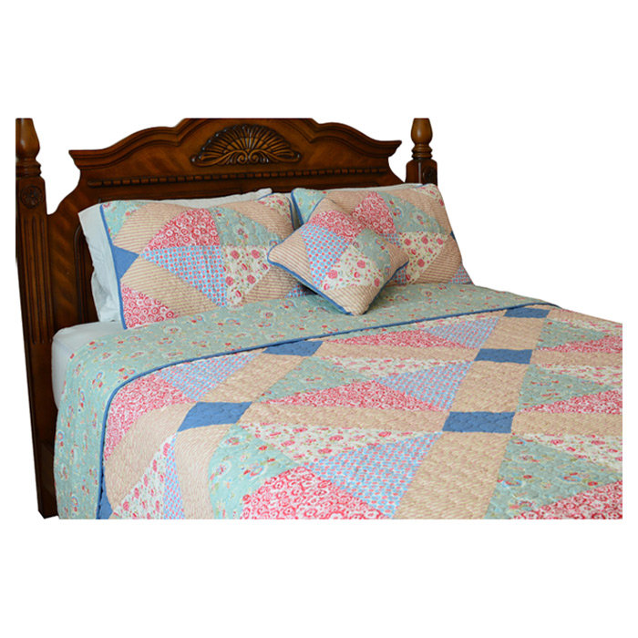 J&J Bedding Angie 100% Cotton Quilt & Reviews | Wayfair