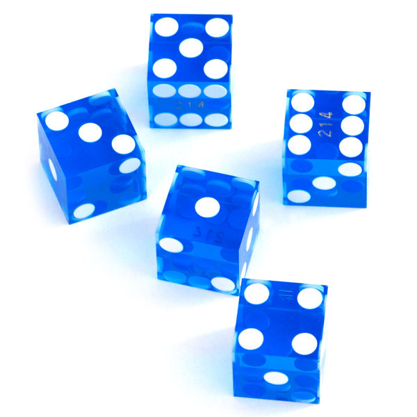 GSE Games & Sports Expert 19mm Pro Vegas Style Casino Craps Dice Set ...