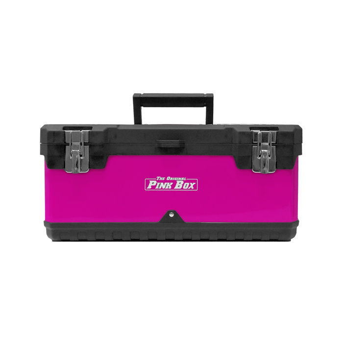 The Original Pink Box 19.7" Portable Toolbox & Reviews | Wayfair