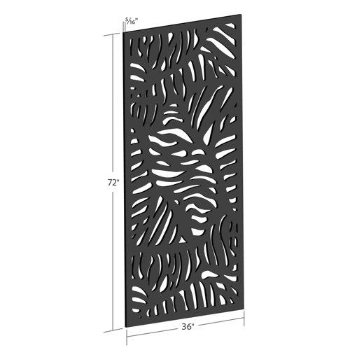 DESIGN-VU Bahama Decorative Privacy Panel & Reviews | Wayfair