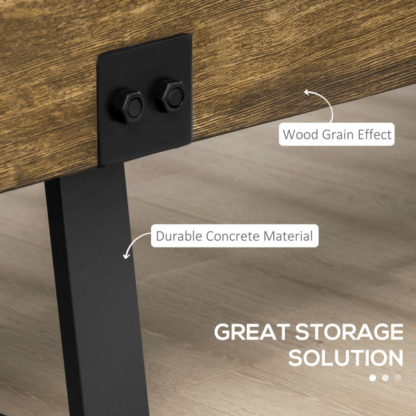 Millwood Pines Blythedale Metal Outdoor Bench | Wayfair