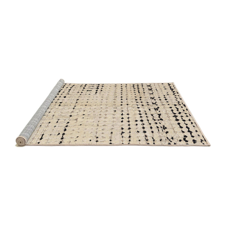 Foundry Select Beige/Black Rug | Wayfair