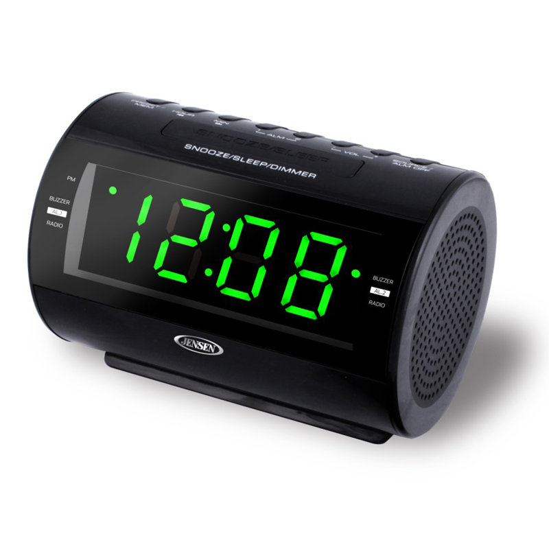 Jensen AM/FM Dual Radio with Nature Sounds Tabletop Clock & Reviews ...