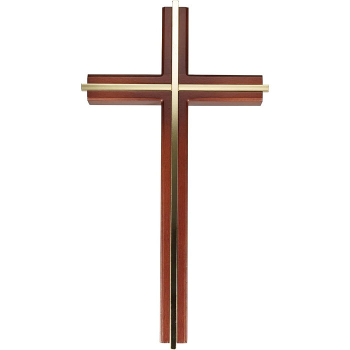 Trinx Wall Cross, Catholic Wooden Wall Décor | Wayfair