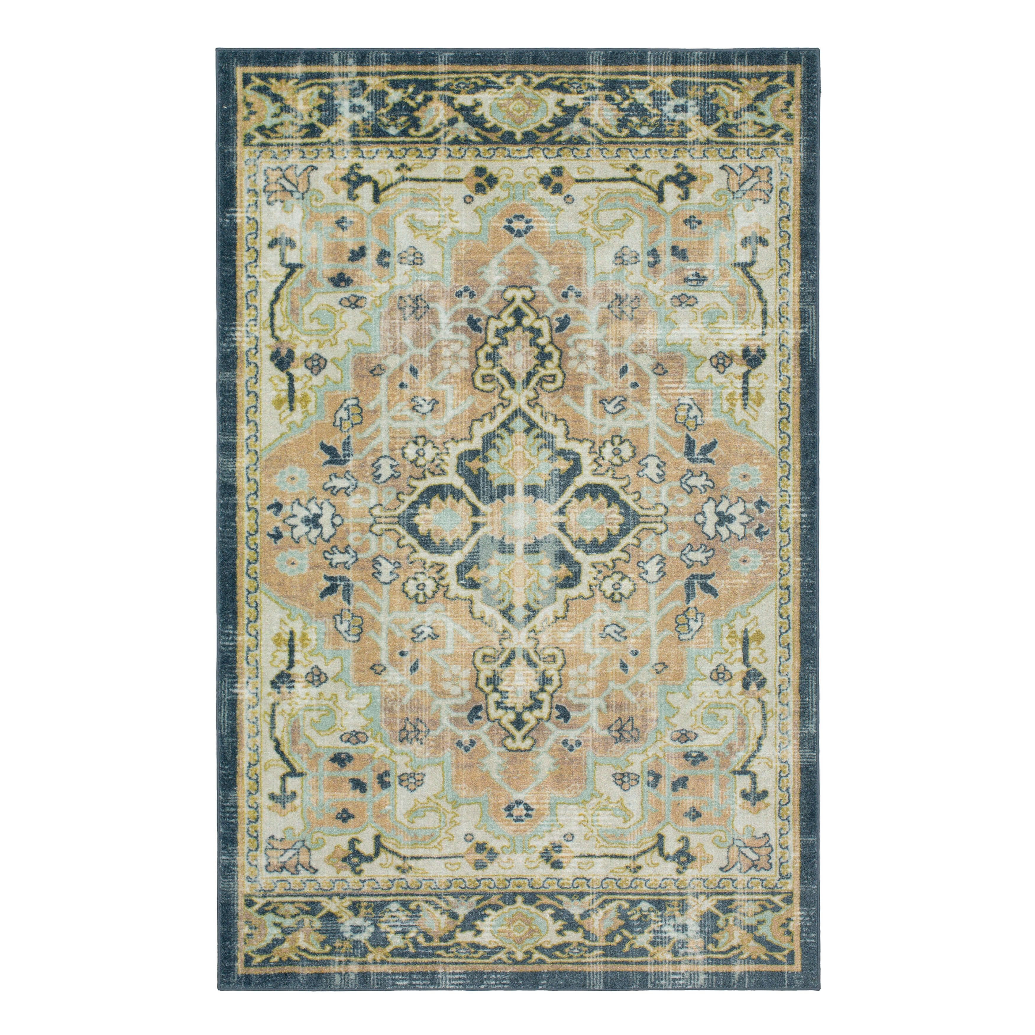 Bungalow Rose Katina Tan Area Rug | Wayfair
