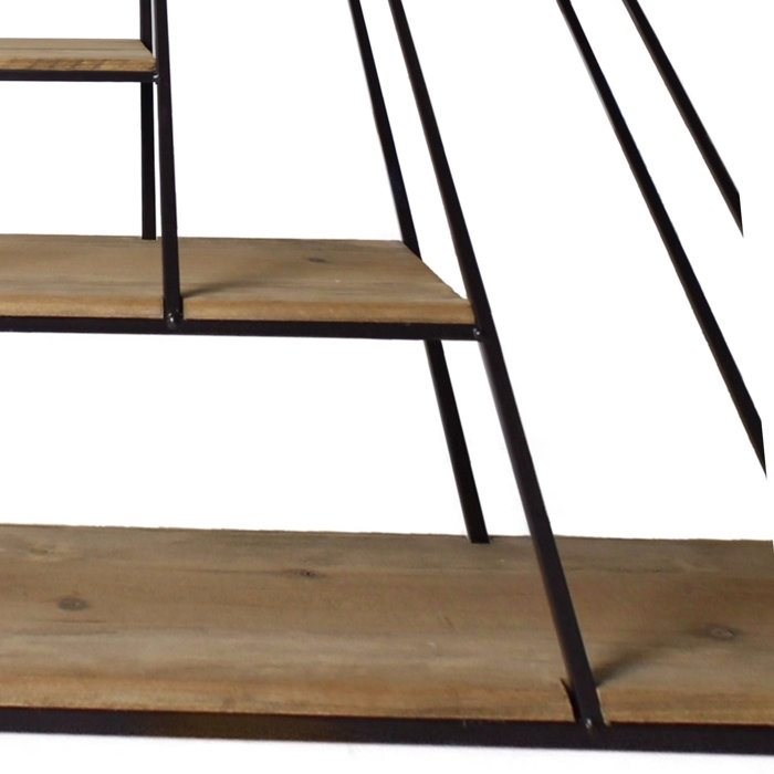 17 Stories Opperman 4 Piece Square Tiered Shelf | Wayfair