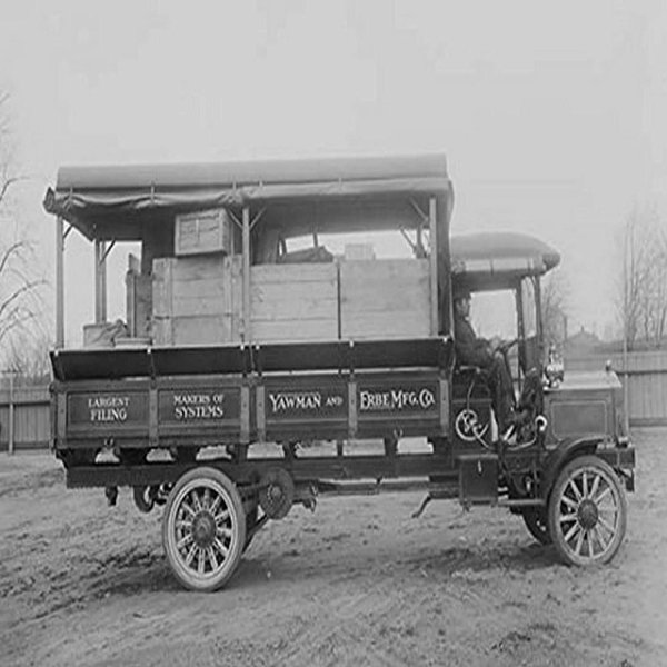 Latitude Run® Packard 3 Ton Truck Gallery Wrapped Canvas Print, Packard ...