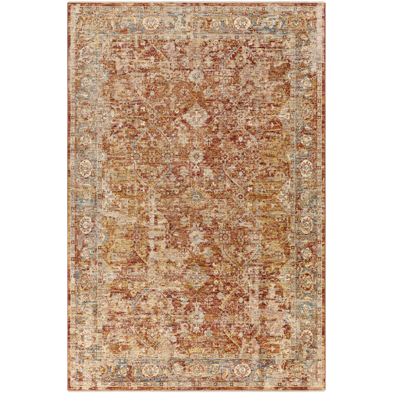 Langley Street Gorsuch Performance Rust/Orange Rug & Reviews | Wayfair
