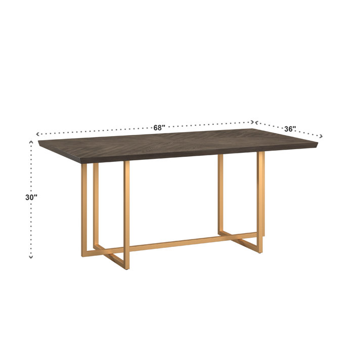 Mercury Row® 68" Dining Table & Reviews | Wayfair