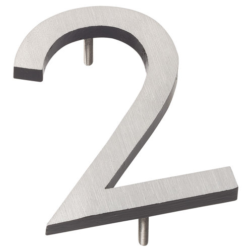 Montague Metal Products 8'' H Metal House Number & Reviews | Wayfair