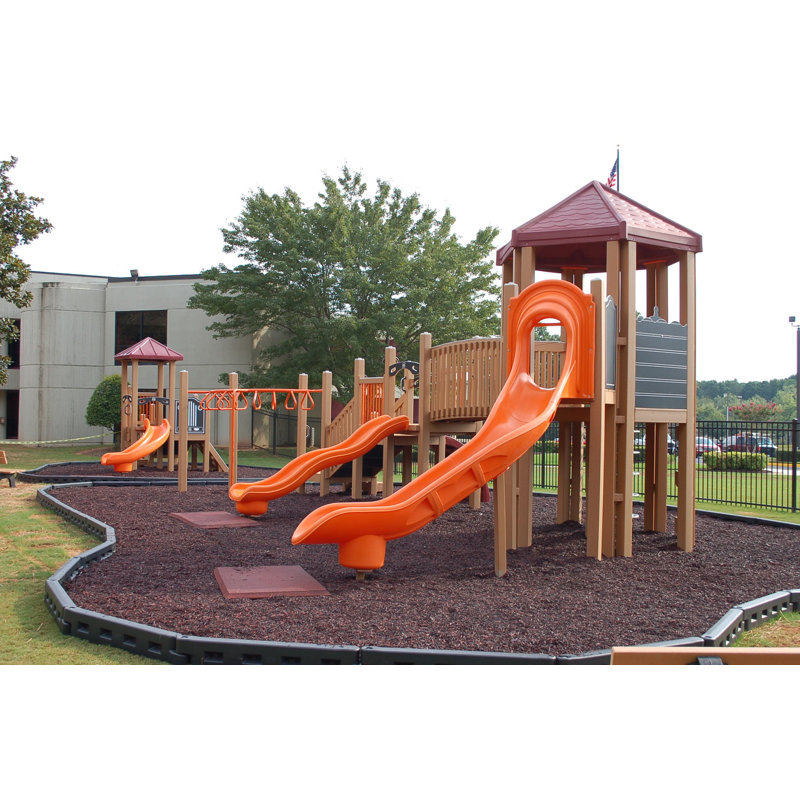 Action Play Systems Plastic Playground Border & Reviews | Wayfair