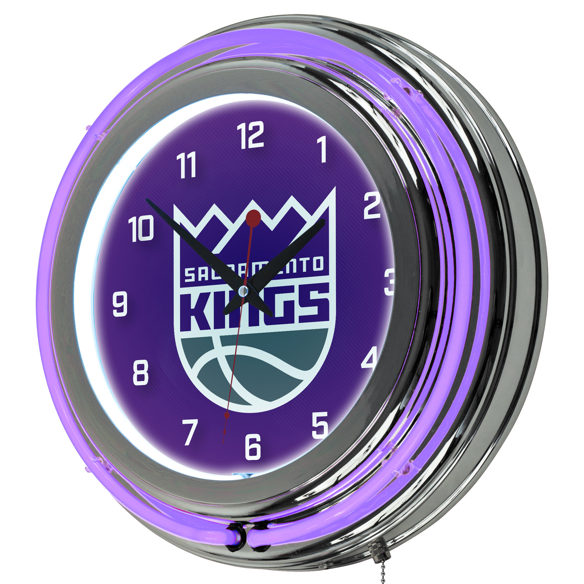 Trademark Global NBA Glass Wall Clock & Reviews | Wayfair