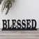 Gracie Oaks Parkland Blessed Letter Block & Reviews | Wayfair