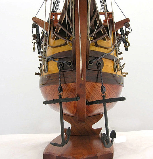 Old Modern Handicrafts Victory Bow Section Model Ship | Wayfair