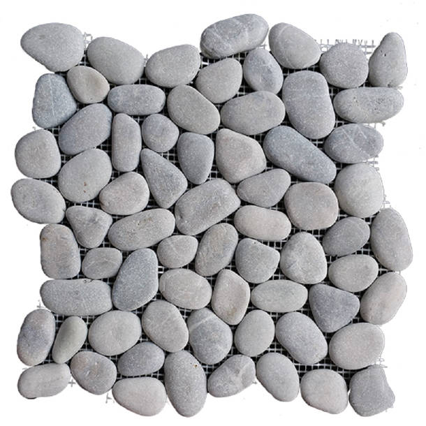 Margo Garden Products Rainforest Natural Stone Pebbles Mosaic Wall ...
