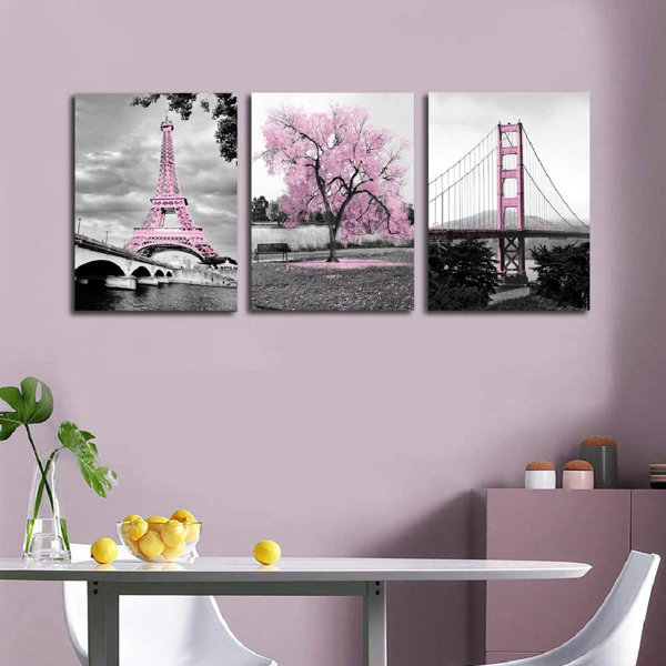 Ebern Designs 3 Piece Wrapped Canvas Print Set | Wayfair