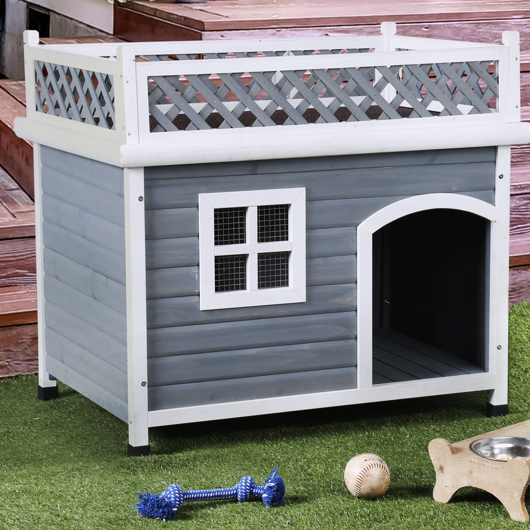 Tucker Murphy Pet™ Olivar Contemporary Dog House & Reviews | Wayfair