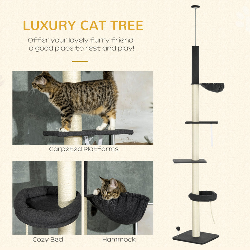 Archie & Oscar™ 107" Tamra Cat Tree | Wayfair