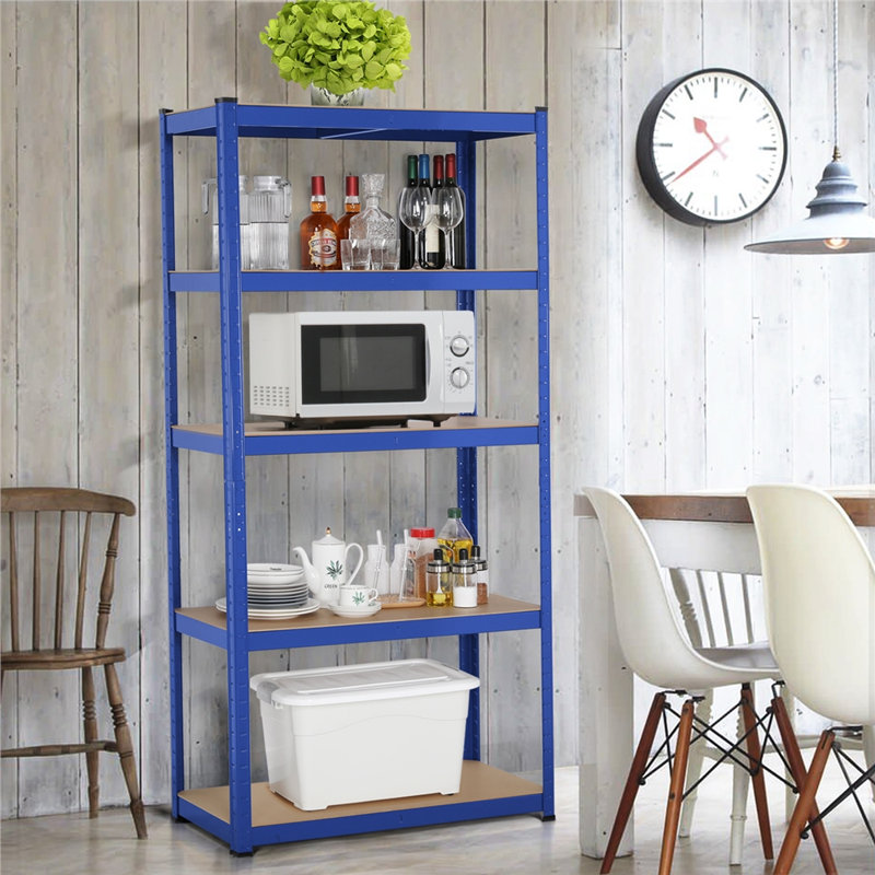 The Twillery Co.® Lundys 71" H x 35.5" W x 16" D 5-Tier Adjustable ...