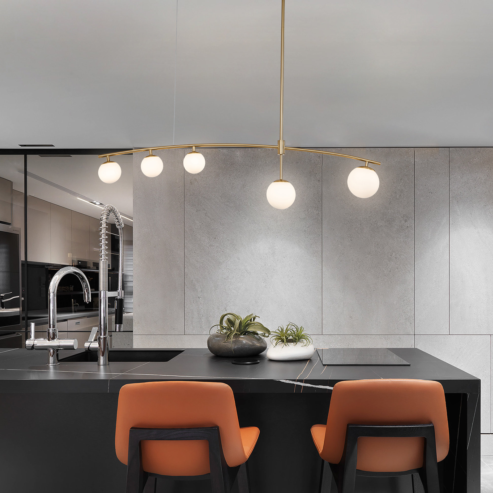 Luminaire Suspendu Pour Ilot De Cuisine