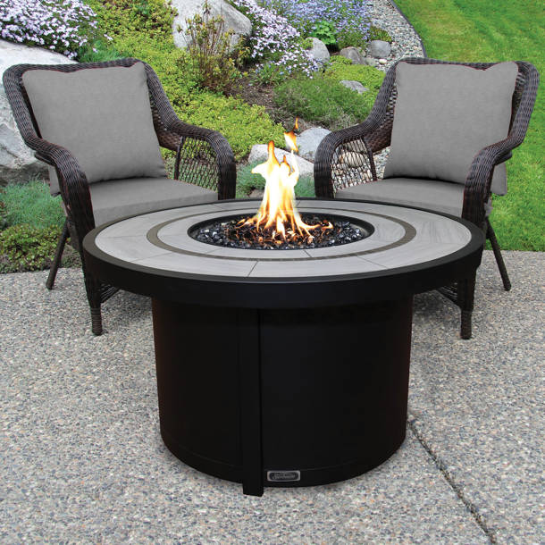 Sunbeam Boa Aluminum Propane/natural Gas Fire Table & Reviews | Wayfair