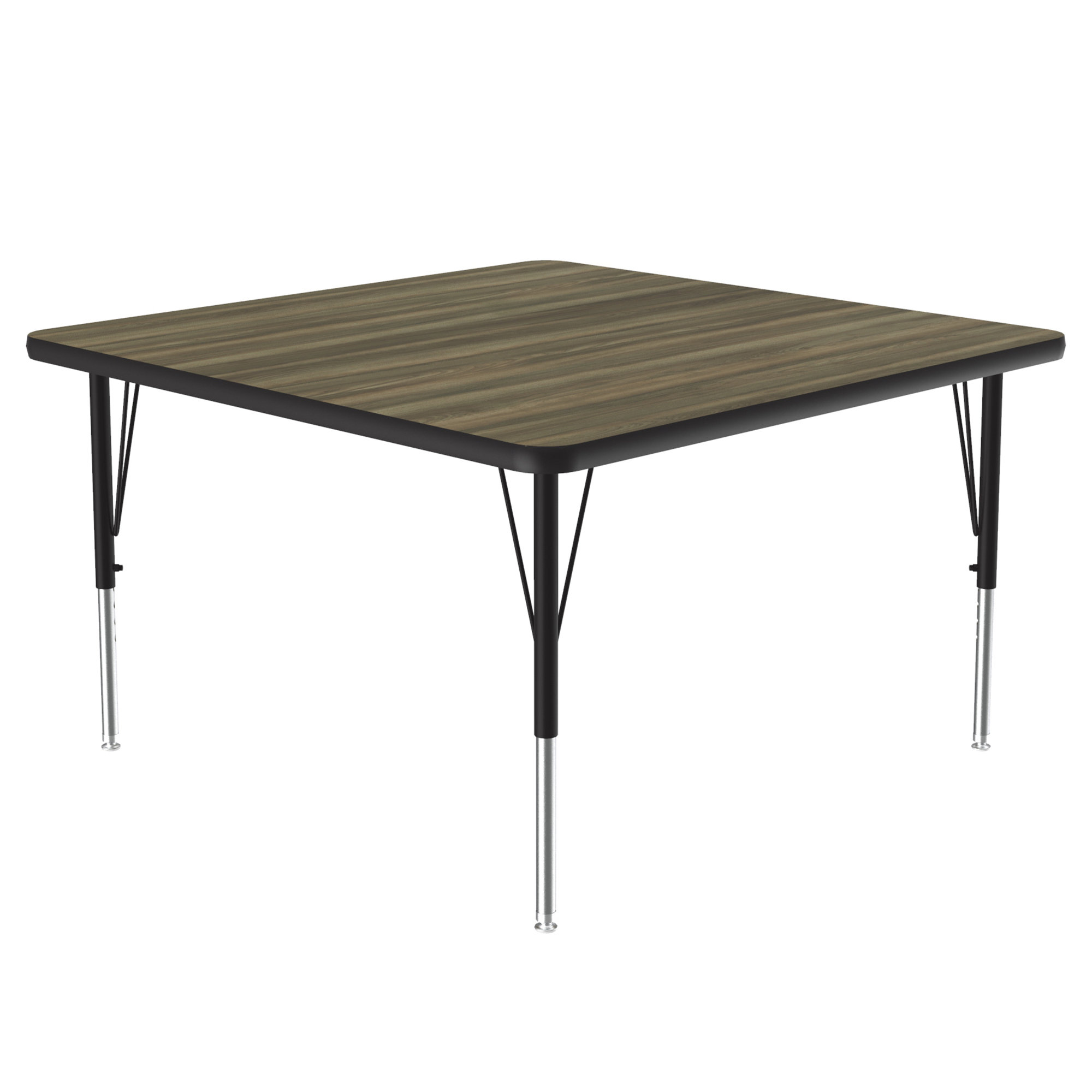 Correll, Inc. Correll Adjustable Height Square Activity Table | Wayfair