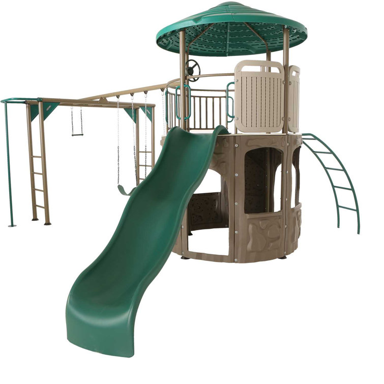 Lifetime Deluxe Adventure Tower Swing Set & Reviews - Wayfair Canada