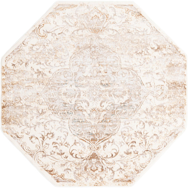 Langley Street Alamo Performance Cream Rug & Reviews | Wayfair