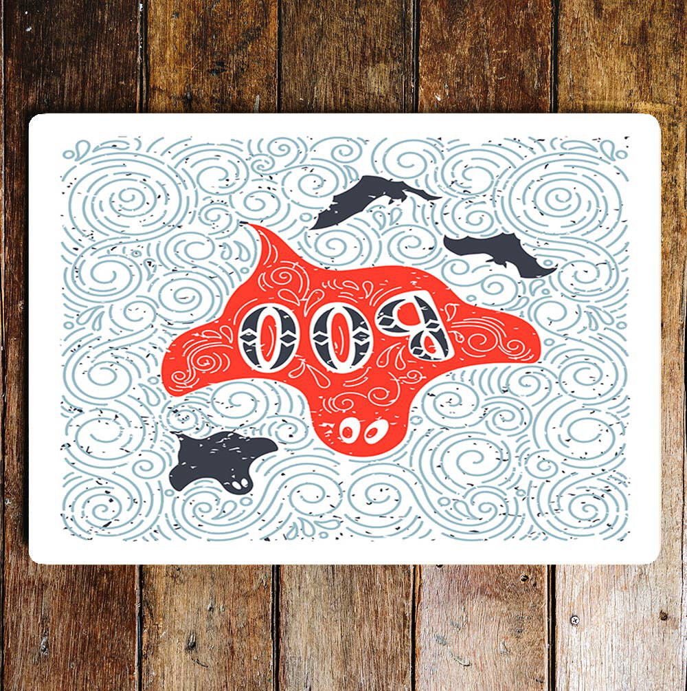 The Seasonal Aisle Halloween Ghost Boo Plaque Wall Décor | Wayfair.co.uk