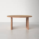 Sand & Stable Enzo Solid Wood Dining Table & Reviews | Wayfair