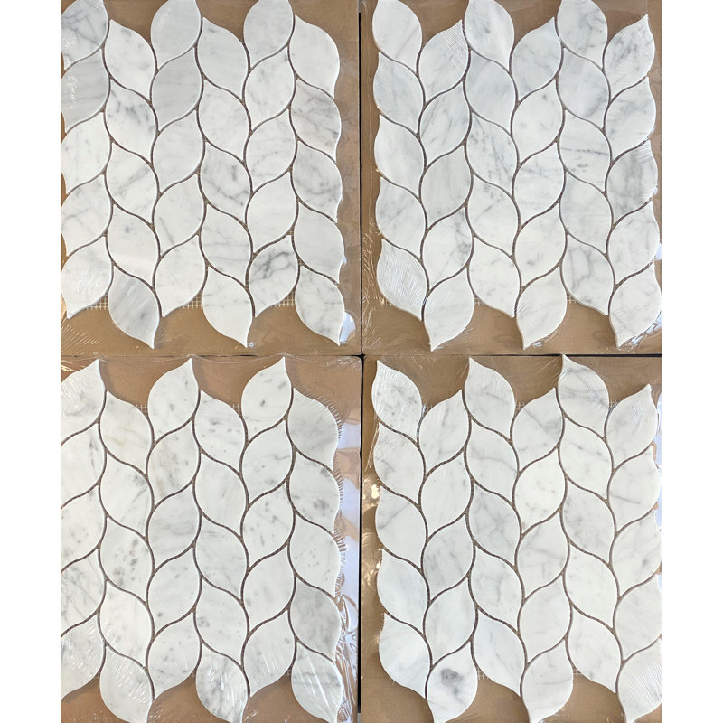 ES Stone 2" x 4" Marble Moasic Floor Use Wall Tile | Perigold