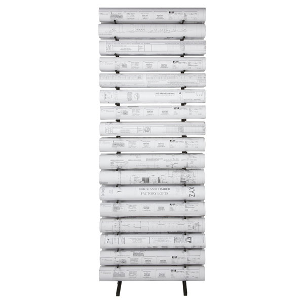 Brookside Design VR165 Vis-I-rack High Capacity Roll File Blueprint ...