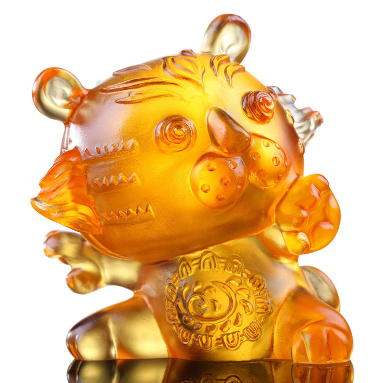 LIULI Crystal Art Crystal Tiger Figurine | Perigold