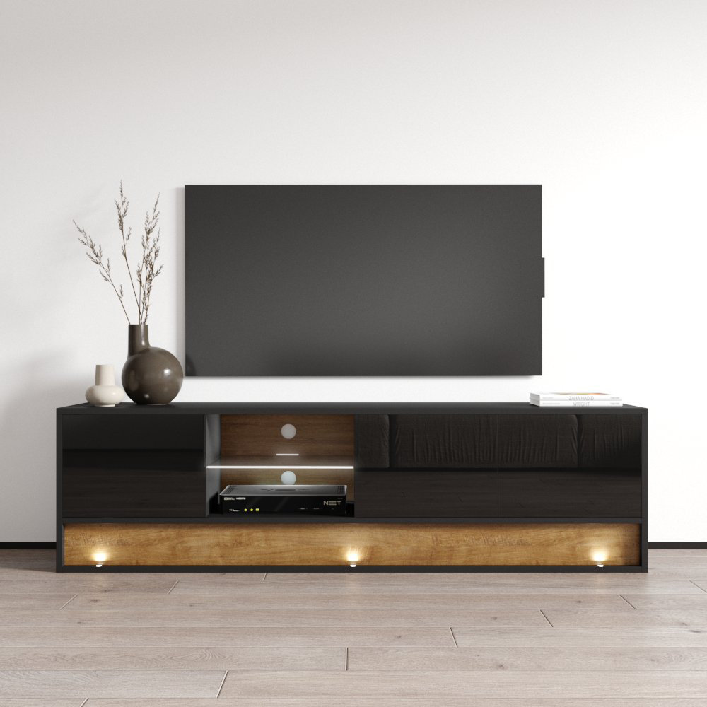 MebleFurniture Vision Collection Media Console | Wayfair
