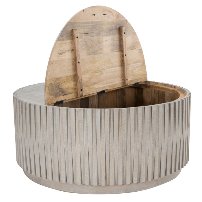 Classic Home Maya Round Coffee Table & Reviews | Perigold