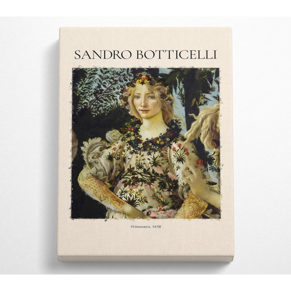 ClassicLiving Primavera, 1478 by Sandro Botticelli - Wrapped Canvas Art ...